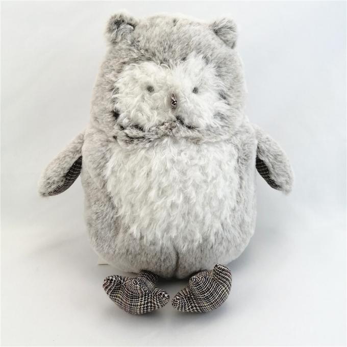 10MM Cotton Stuffed Toys Cute Owl Stuffed Animal 21 X 15cm